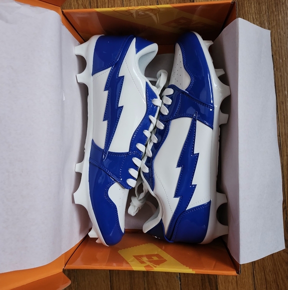 Enzo | Shoes | Cleats Enzo Blue | Poshmark